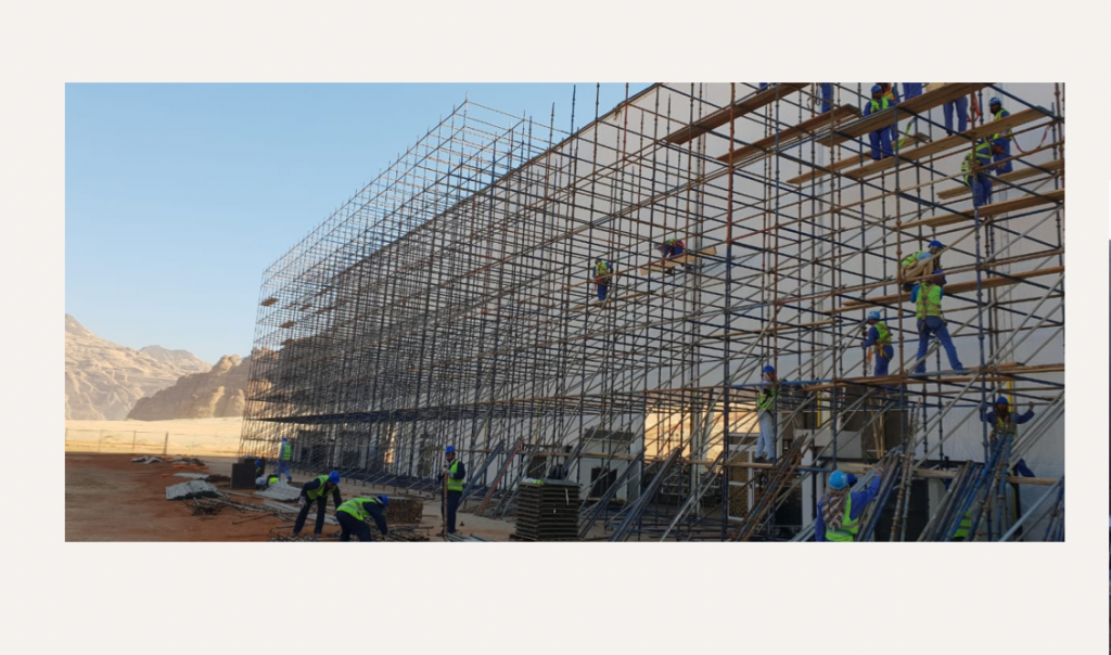 SCAFFOLDING STRUCTURES